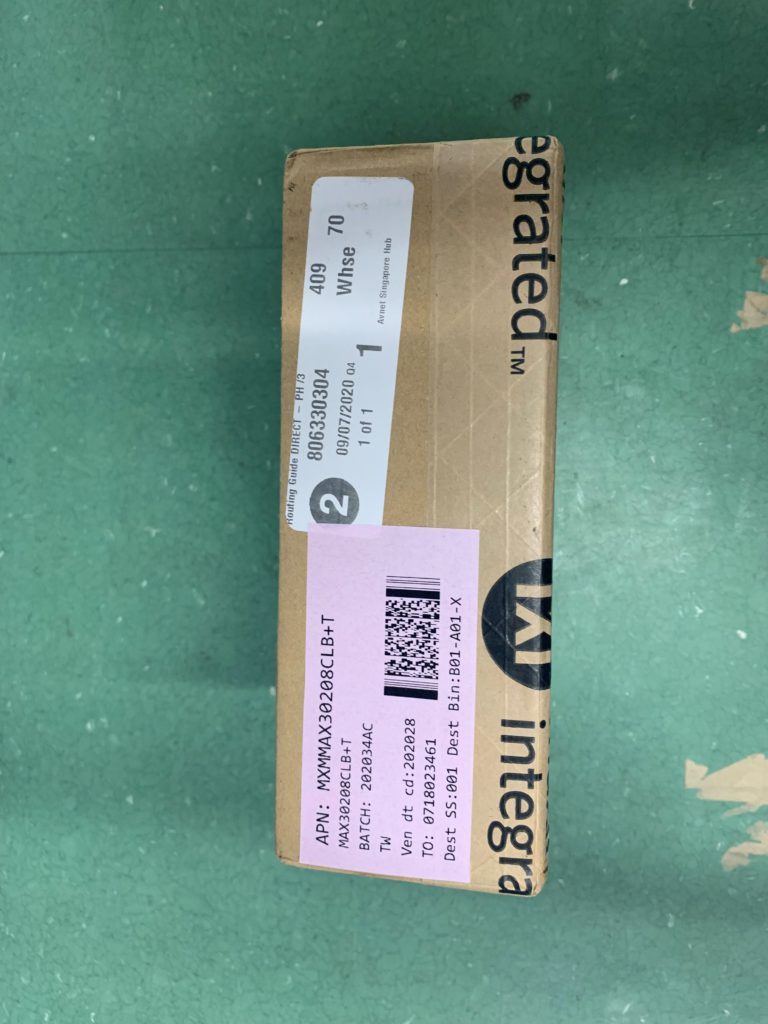 MAX30208CLB+T - Board Mount Temperature Sensors 0.1oC,Temperature ...