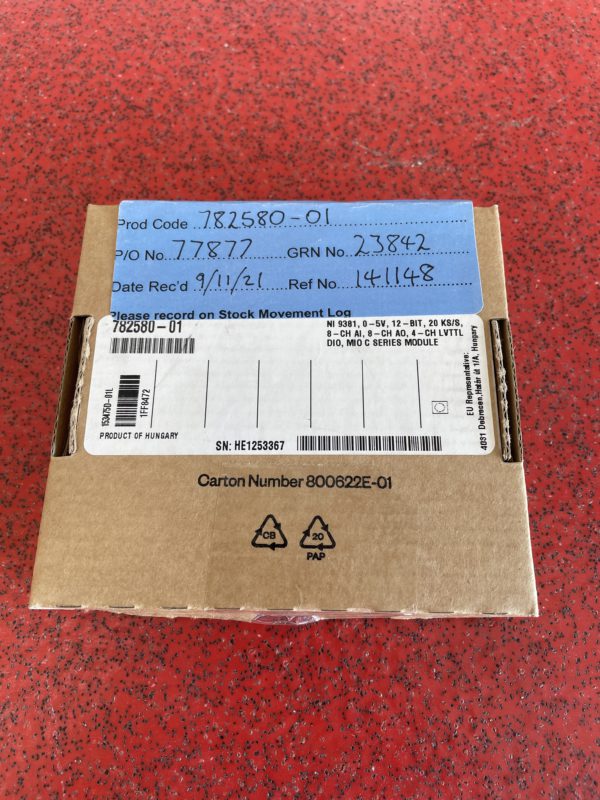 782580-01 - Multifunction I/O Module, C Series, NI-9381, 20 kSPS, 12 ...